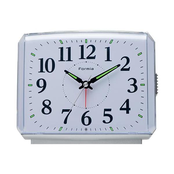 【発売日：2022年03月01日】■見やすい大画面目覚まし時計です■滑らかに進む連続秒針■カチカチ音が気になりにくい静音タイプ■ナイトライト手動点灯スイッチ付きで、夜の時間確認もとってもかんたんです■一旦止めても再度鳴り出すスヌーズ機能付きです