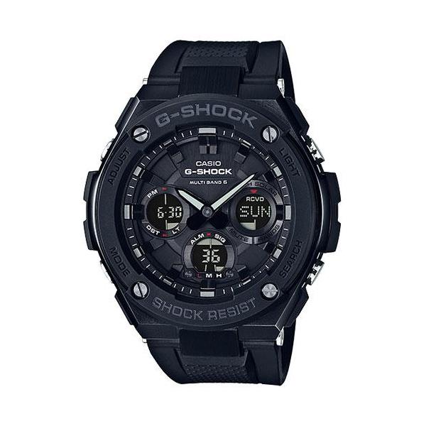 【発売日：2016年07月30日】■ベースモデルには、ソリッドなケースと樹脂バンドを組み合わせたGST-W100Gを採用■ブランドカラーであるブラックをテーマカラーに、ケースにIP処理を施し、細部に至るまでブラックにこだわりながら、時分針に...
