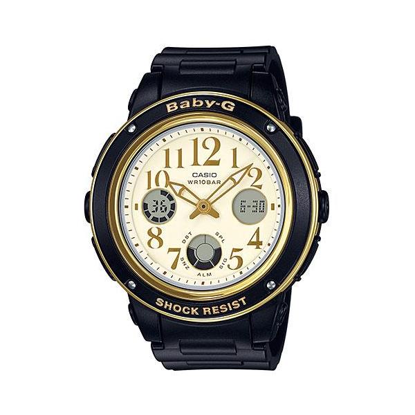 【発売日：2016年08月31日】■ベースモデルはシンプルデザインとワイドフェイスが人気のBGA-150■ベゼルにゴールドのIP(イオンプレ-ティング)処理を施し、一段上の上質感をプラスしました■日付やワールドタイム、ストップウオッチなどを...