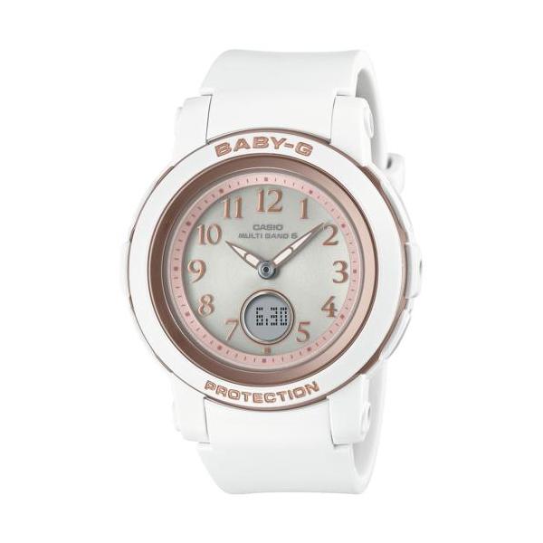 【発売日：2023年11月17日】■アクティブな女性のためのカジュアルウオッチBABY-Gから、ベーシックスタイルと相性の良いコンパクトな電波ソーラーモデルです。BGA-2900AFは、スリムなデザインが特徴であり、時刻を確認しやすいアラビ...