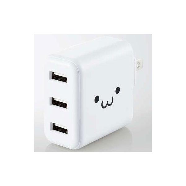 【発売日：2021年02月05日】■出力端子が3ポートありますので、スマートフォンなどを3台同時に充電が可能です■接続された機器を自動検知し、最適電流で充電できるおまかせ充電に対応しています■スマートフォン等に付属もしくは対応する充電用US...