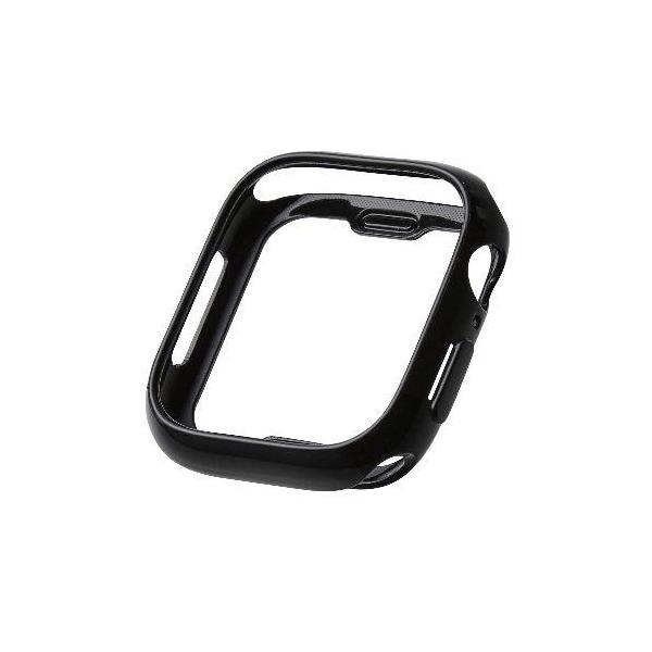 【発売日：2024年12月15日】■Apple Watchのスタイルを損ねず、傷や衝撃から本体側面を守るApple Watch用ソフトバンパーです。■フレーム部は凸形状で周辺を囲むことにより画面への不意の接触を保護し、柔軟なTPU(熱可塑性...