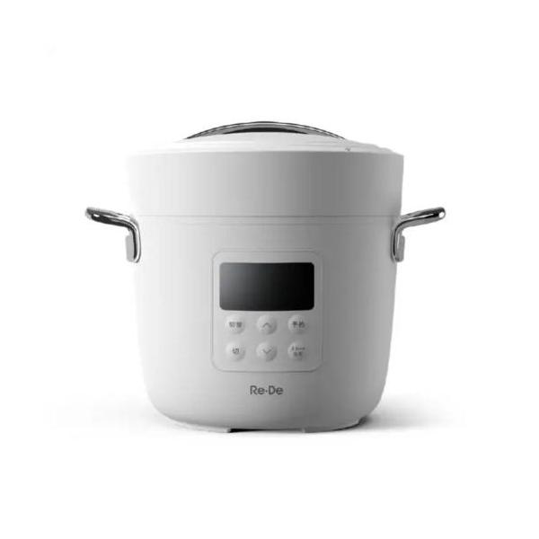 【発売日：2025年11月14日】■【炊飯革命】たった25分。まるで高級炊飯器で炊いたような濃密な味わい。旨みを閉じ込めるRe・De Potの革新テクノロジーが、白米も玄米も雑穀も、粒立ちふっくら。■「暮らしをリデザインする」 ライフスタイ...
