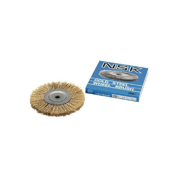 ■一般には0.3ミリワイヤ(鋼線)が使用されますが、線材に重点をおき、黄より線(真鍮メッキ線)を使用し、折れにくく、いつまでも安定し、研磨力を一段とアップさせました。