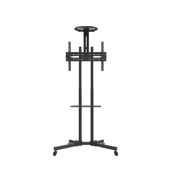 【発売日：2021年05月14日】■大型テレビも設置可能なテレビスタンド、32〜75型テレビに対応。高さ調整機能、キャスター付き。■VESAマウント規格 100×100mm?600×400mmの組み合わせで幅広く対応※WEBカメラ天板は55...