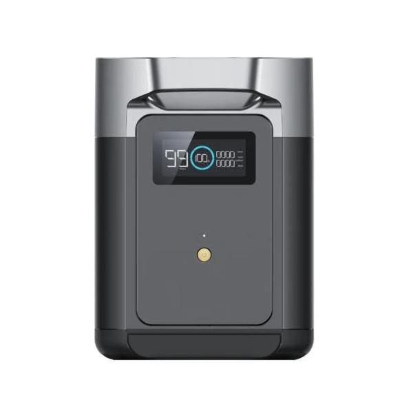 ■DELTA 2のバッテリー容量1、024Whを更に増やしたい方には、ケーブルでつなぐことで簡単に2、048Whに倍増できるDELTA 2専用エクストラバッテリーがおすすめ。■DELTA 2とエクストラバッテリーはセットで充電・放電を行いま...