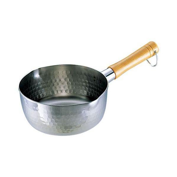 ■丈夫なステンレス製雪平鍋