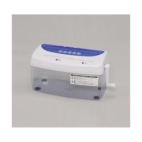 【発売日：2011年08月31日】■A4コピー用紙、CD/DVD、カードに対応した3WAYタイプのハンドシュレッダーです■紙類はクロスカットでより細かく、CD/DVDカードはしっかり分割されるので、個人情報保護のためにも安心です■電源不要で...