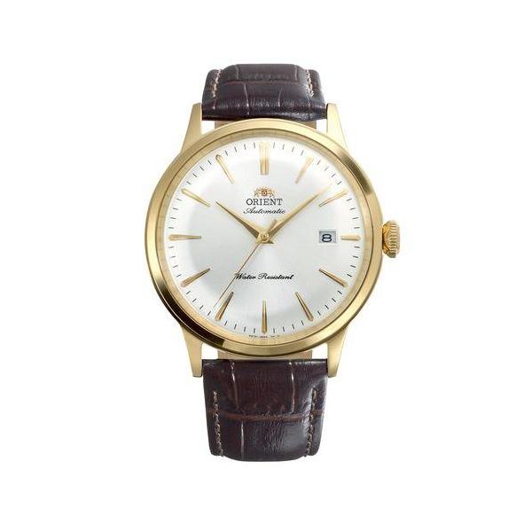 【発売日：2026年02月26日】■「Orient」の代表作のひとつに数えられ、世界でロングセラーを続ける『オリエントバンビーノ』。直径40.5mmケースで日付表示が備わる『オリエントバンビーノ』の新作モデルは、文字板にはシンプルなバーイン...