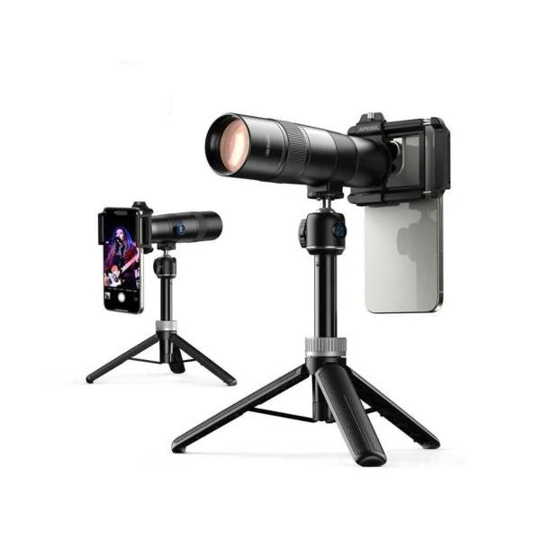【発売日：2026年01月23日】■スマートフォン用光学望遠レンズ(倍率30倍)■APL-T30Xは、スマートフォンに取り付けて使用する30倍望遠レンズ■安定した撮影に役立つコンパクトな三脚が付属■付属のアイカップを取り付けて単眼鏡としても...
