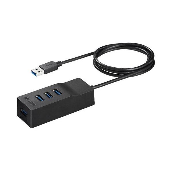 【発売日：2017年09月05日】■テレビ背面に取り付け可能でテレビ周りがすっきり■ホコリの溜まりやすいテレビ背面でも安心のUSBポート用防塵キャップ4つ付き■高速転送規格USB3.0対応のUSBハブ