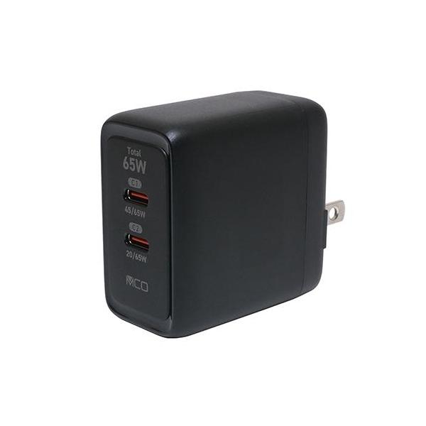 【発売日：2023年10月31日】■USB PD対応(65W)で高速充電可能な超コンパクトアダプタ■2台の機器を同時充電可能■効率よく充電可能なPPS充電対応■接続するだけで自動で最適な充電■安全保護機能搭載