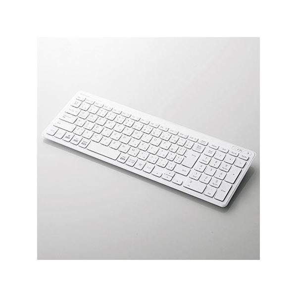 【発売日：2017年12月23日】■一枚板のように美しい最薄部6.5mmのBluetooth(R)薄型コンパクトキーボードです。■省電力を実現するBluetooth(R)3.0 Class2規格に適合しており、Bluetooth(R)に対応...