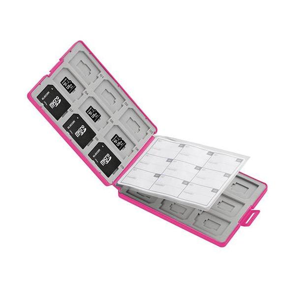【発売日：2014年02月07日】■SDカード18枚とmicroSDカード18枚を一緒にまとめて収納できるカードケースです。■SDカードとmicroSDカードを重ねることでコンパクトに収納可能です。■microSD→SD変換アダプタも収納可...