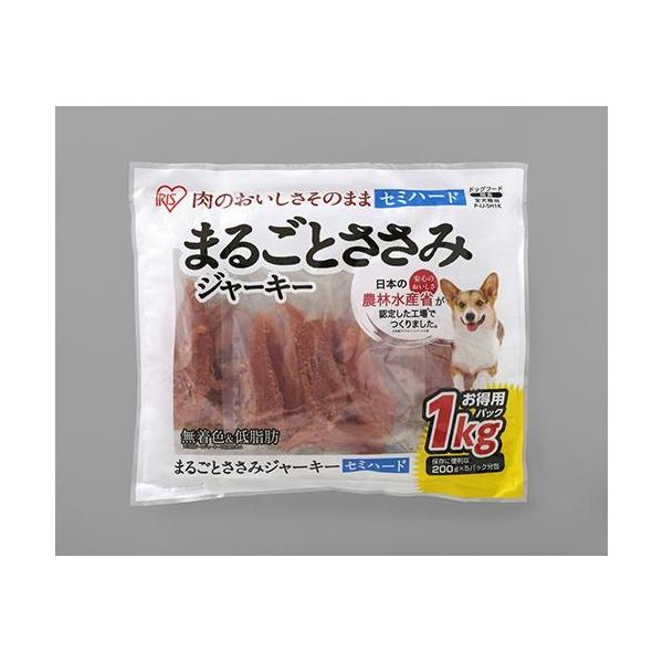 ■肉のおいしさをそのまま形にした、まるごとささみジャーキーです。肉のおいしさが生きるセミハードタイプです。農林水産省より指定加熱処理施設として認定された工場で製造しています。温度、衛生管理などの指定基準をクリアした工場で生産を行い、品質にこ...