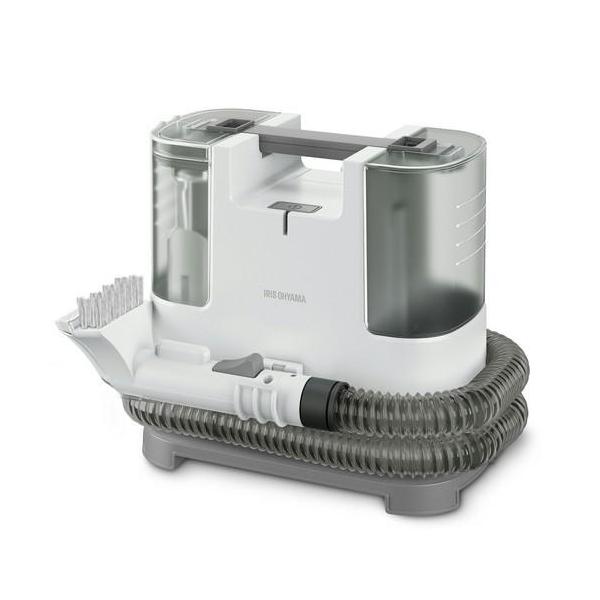 【発売日：2021年02月22日】■水を吹きかけ浮かせた汚れを吸い取るリンサークリーナー■電動ポンプ付きで、レバーを引くだけでラクに水を吹きできる■手軽に家庭でご使用いただけるよう、コンパクトン設計■ソファや車のシートなど、布製品の洗浄に最...