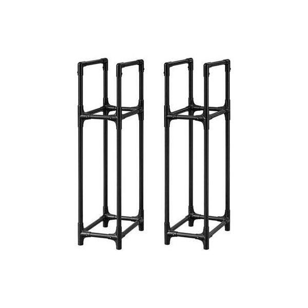 ■ネジ・工具不要のはめ込み式で組み立て簡単なタイヤラックです。