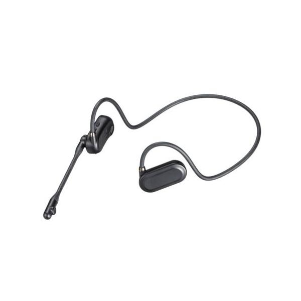 ■耳を塞がずに使える空気伝導タイプのヘッドセット周りの音を聞きながら作業したり、耳が蒸れにくくなり快適に使用することが出来ます。■わずか21gの超軽量ヘッドセット非常に軽いので耳が痛くなりにくい。■小声でも相手にしっかり伝わる単一指向性のロ...
