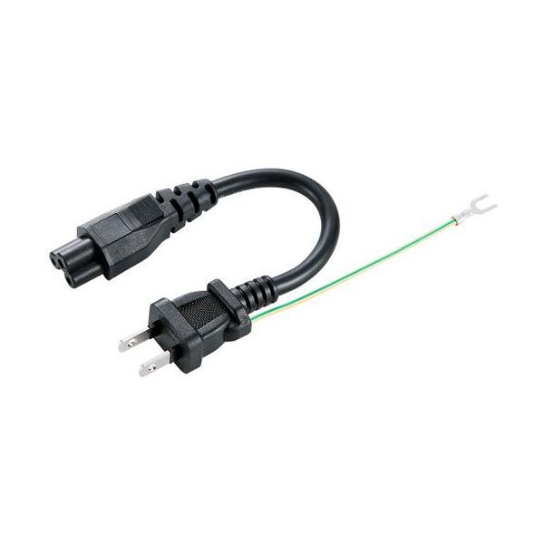 ■トラッキング火災予防絶縁キャップが付いた安全型電源コードです。■各社ノートパソコン、デジカメ、ハードディスクなどのACアダプタ用電源ケーブルとしてご使用になれます。■対応機器：ACインデット(アース付きメガネ型コネクタ)を持つ機器のACア...