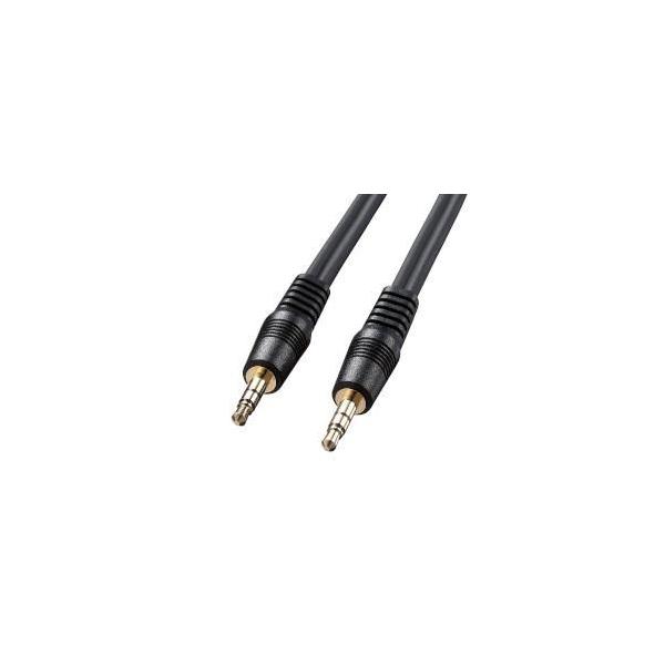 ■ステレオミニプラグに対応したパソコンやCD-ROMドライブ、スピーカーなどのオーディオ機器・周辺機器を接続するケーブル