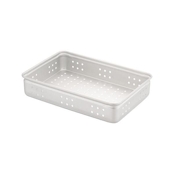 ■番重、穴明番重、穴明手付番重と重ねることが出来ます。■穴の大きさは10mmです。■専用の蓋を別売りでご用意しています