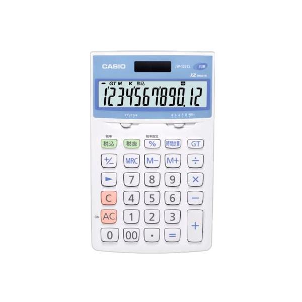 【発売日：2007年12月23日】■清潔好きな方に抗菌加工された抗菌シリーズ■特大表示/税計算・時間計算機能/早打ち対応/12桁■デスクにピッタリ!操作性抜群のジャストタイプ