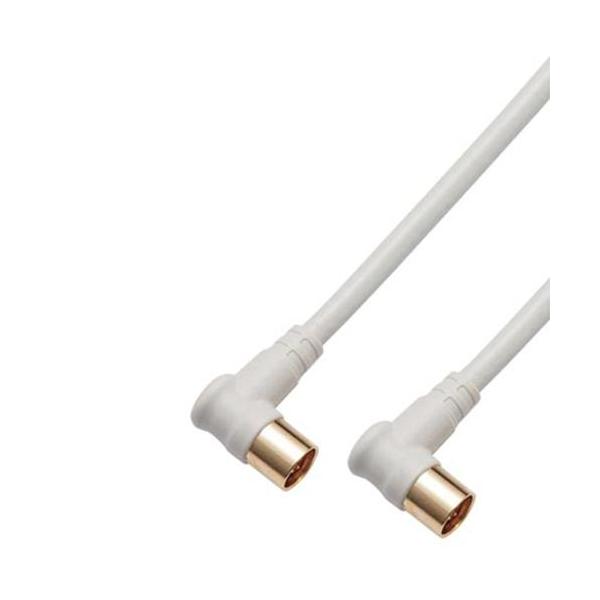 ■新4K・8K(3224MHz)衛星放送に対応した製品です■壁のテレビ端子とテレビやレコーダーなどの接続に最適な接続ケーブルです(長さ2m)■地デジ・BS/CS放送及びケーブルテレビにも使用できます■高シールド、低損失の4C同軸ケーブルを使...