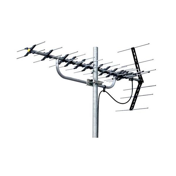 ■地上デジタル放送を最高感度で受信できる■組立てやすく、設置時間を短縮できます■適合マスト径が22〜48.6mmと共同受信用のマストにも対応していますから、設置場所を選びません