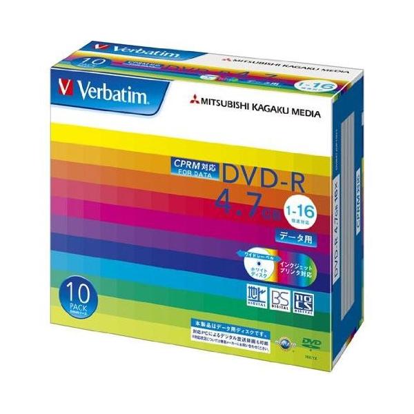 【発売日：2009年08月20日】データ用DVD-R CPRM付き 4.7GB(1-16倍速対応)インクジェットプリンタ対応(ホワイト)5mmケース入り 10枚パックアゾ色素により、優れた耐久性を実現 高品質プラスチック基板と高度な成形技術...