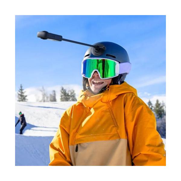 【発売日：2024年09月13日】■ウィンタースポーツ映像をユニークなアングルでレベルアップ。■チェストストラップ、ヘルメット延長ロッド、フレキシブル粘着マウント、マウントパーツが付属■アップグレードされたチェストストラップは、体に快適にフ...