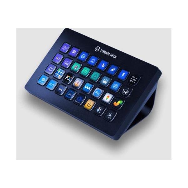 ■Stream Deck XLは、より豊かなクリエイティブパワーをあなたの指先にもたらします。　コンテンツを最大限に生かすスタジオレベルのコントロールが可能になります。■大きくなった8x4のグリッドの合計32個のLCDキーは、それぞれが鮮明...