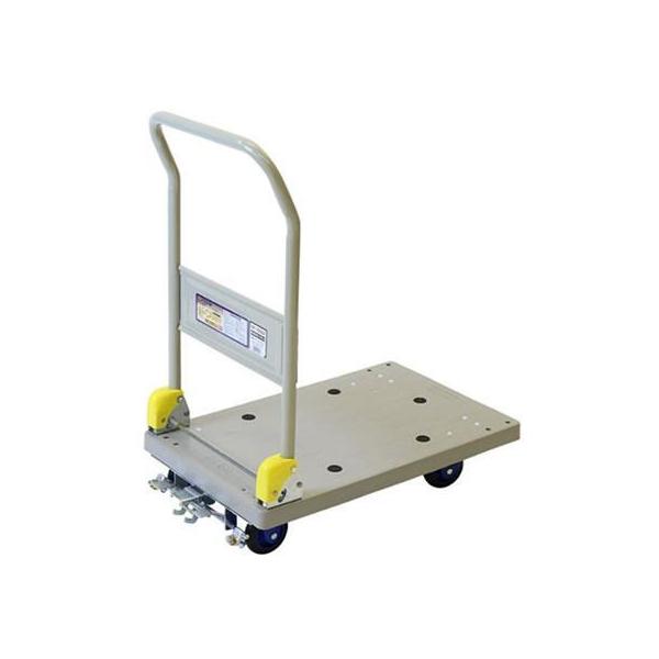 【代引不可商品】仕入先よりお客様宅へ直送手配いたします商品です。そのため代引きは対応致しかねます。微音タイプでうるさくない！樹脂性フットブレーキ付台車