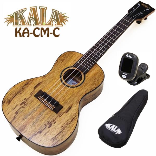 KA-CM-Cはマンゴーをボディ材に使ったコンサートサイズのウクレレです。マンゴー材はその実の味のように甘くやわらかい音色が特徴で、ウクレレによく合う材として人気です。音量豊かでトロピカルムード満点の音色を存分に楽しんでいただけます。個性的...