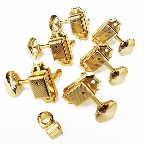 【信頼のゴトーペグ】安定したチューニングと耐久性で、日本はもとより世界のギターブランドで採用される信頼のブランドです。SD90はレスポール等のギターに使用されるクルーソンタイプのギターペグです。右側3個、左側3個の6個セット。ギア比　1:1...