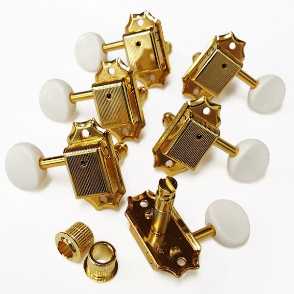 【信頼のゴトーペグ】安定したチューニングと耐久性で、日本はもとより世界のギターブランドで採用される信頼のブランドです。SD90はレスポール等のギターに使用されるクルーソンタイプのギターペグです。右側3個、左側3個の6個セット。【MG（MAG...