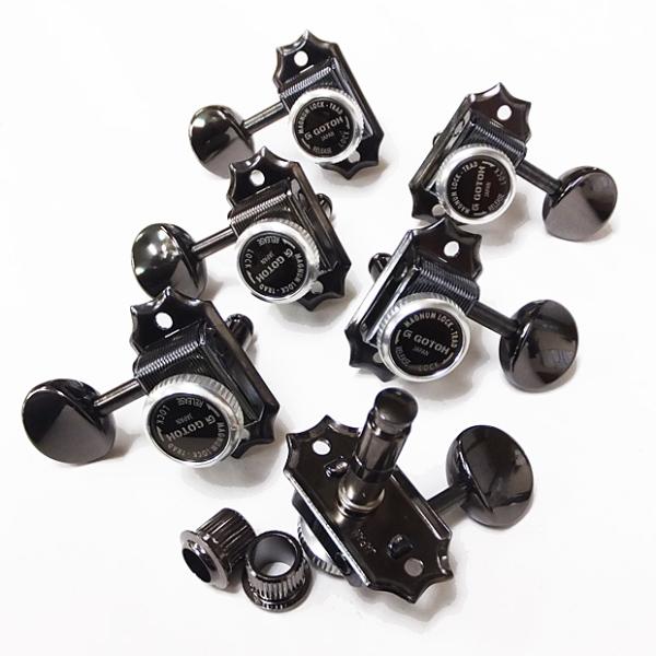 【信頼のゴトーペグ】安定したチューニングと耐久性で、日本はもとより世界のギターブランドで採用される信頼のブランドです。SD90はレスポールやSG、フルアコ等のギターに使用されるギターペグです。右側3個、左側3個の6個セット。■【MG-T（M...