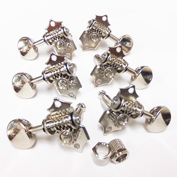 【信頼のゴトーペグ】安定したチューニングと耐久性で、日本はもとより世界のギターブランドで採用される信頼のブランドです。SE700はカバーのないオープンギアのペグで、ビンテージスタイルのアコギ等に使用される、両側(右側3個、左側3個)の6個セ...