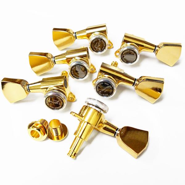 【信頼のゴトーペグ】安定したチューニングと耐久性で、日本はもとより世界のギターブランドで採用される信頼のブランドです。■SG381はレスポールやアコギに使用されるギターペグです。右側3個、左側3個の6個セット 。 ■【MG-T（MAGNUM...