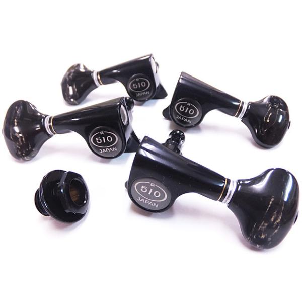 【信頼のゴトーペグ】安定したチューニングと耐久性で、日本はもとより世界のトップブランドで採用される信頼のブランドですゴトー製ウクレレ用ミニ・ロトマチック・ペグ「SGi510」です。Gotohペグ上位シリーズ「510」の見た目にも美しいスタイ...