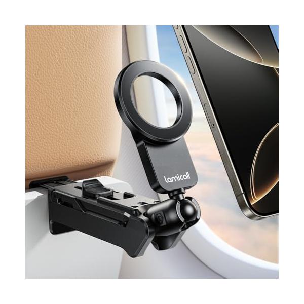 -黒/12.4cm/STRL02-JP-B・Color:-黒・??本品は約1800gまでの荷重に耐えます。ぜひご注意ください。本品は強力な粘着力があるメタルリングが添付されます。MagSafe非対応スマホやケースはメタルリングを貼り付けたら...