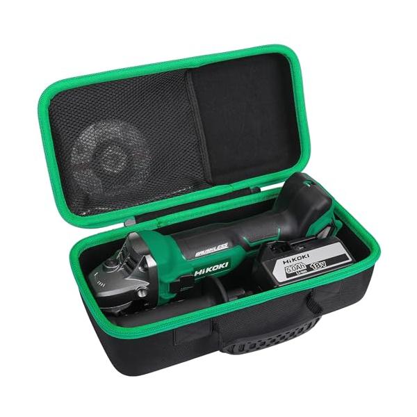 ・  A1356・【完璧にフィット】ケースサイズ：33.5x17.5x12cm，内部寸法：31.5x14.5x11.5cm。Aenllosi 収納ケースは、HiKOKI ハイコーキ コードレスディスクグラインダ スライドスイッチのために特別...
