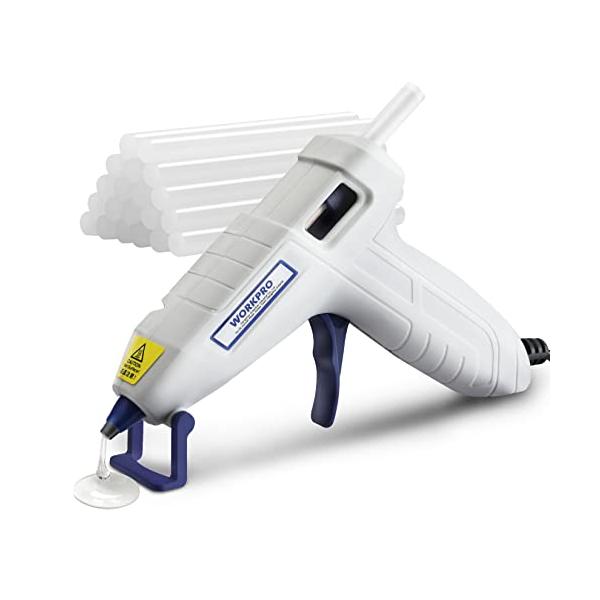 グルーガンホワイト/-/-・Style:グルーガン・パッケージ個数:1・【製品仕様】パッケージ内容物：グルーガン*1、スティック*20本。本体サイズ：115*110mm。重量：110g。グルー排出量：約3.5g/min。普通のグルーガン（1...