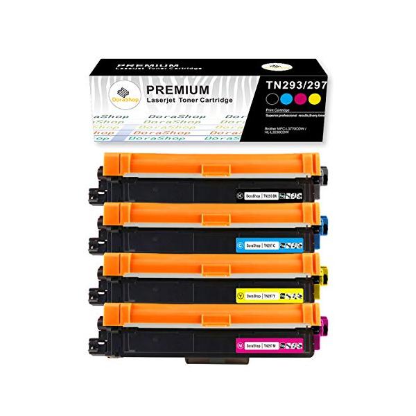 四基色/-/-・1、【DoraShopトナーカートリッジ】日本の高品質トナーパウダー を使用して、互換トナーカートリッジです、メーカ純正品ではありません。・2、【商品内容】 BK×1本 C×1本 M×1本　Y×1本 互換トナーカートリッジ「...