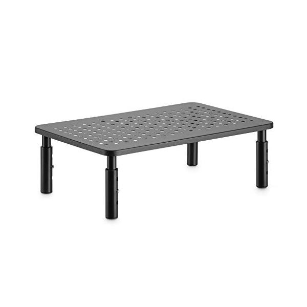 ・1 pack  ・・Color:1 pack・健康に効き：机上台にモニターを設置することで、目線が自然に上がり、首の負担が軽減され、背筋が伸び、猫背を防ぎ、健康に効き、作業も楽です。・収納力抜群：スタンドの上には PC モニターを置いて、...