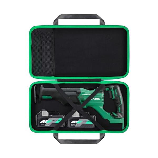 【完璧にフィット】ケースサイズ：49.5x26.5x11.5 cm，内部寸法：48.5x25x10cm。Aenllosi 収納ケースは、HiKOKI ハイコーキ 36V CR36DA/18V CR18DB/14.4V CR14DBL/18V...