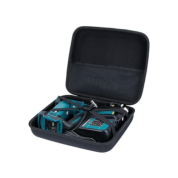 MP180DZ/MP100DZ/MP100DSHに対応・ブラック 1個 (x 1) ・・Style:MP180DZ/MP100DZ/MP100DSHに対応・特別な保護トラベル収納ケース-Aenllosi 互換品 マキタ(Makita) 空気...