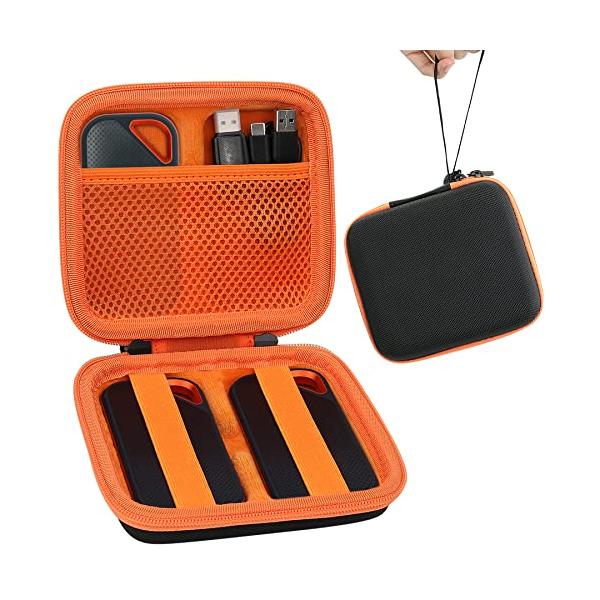 ・ブラック SDSSDE61/SDSSDE80/SDSSDE81 AASN021245・・Size:SDSSDE61/SDSSDE80/SDSSDE81Color:ブラック・【完璧にフィット】Aenllosi 収納ケースは、SanDisk ...