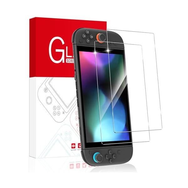 クリア/Switch 2/-・Size:Switch 2Color:クリア・対応機種: Switch 2 に対応します。スイッチ2 保護フィルム2枚。・おしゃれを損なわない:日本製素材旭硝子製を採用しております。業界最高レベルの9H硬度、ハ...