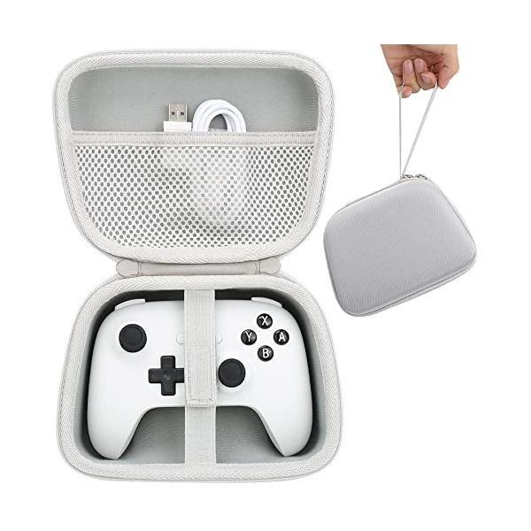 ・ホワイト 8Bitdo Ultimateに対応 ・・Size:8Bitdo Ultimateに対応Color:ホワイト・【完璧にフィット】Aenllosi 収納ケースは、Hori Switch コントローラーのために特別に設計されており、...