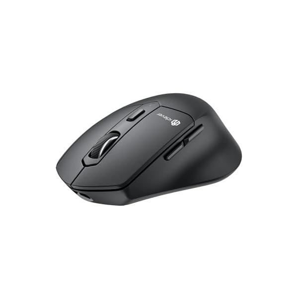 ミニマリズムブラック/Sサイズ Mサイズ 小型 中型/Md360・【デュアルモード＆マルチペアリング】iCleverマウスMD360は、Bluetooth5.0と2.4GHzの両方の接続方式に対応しており、ニーズに応じて自由に選択できるデュ...